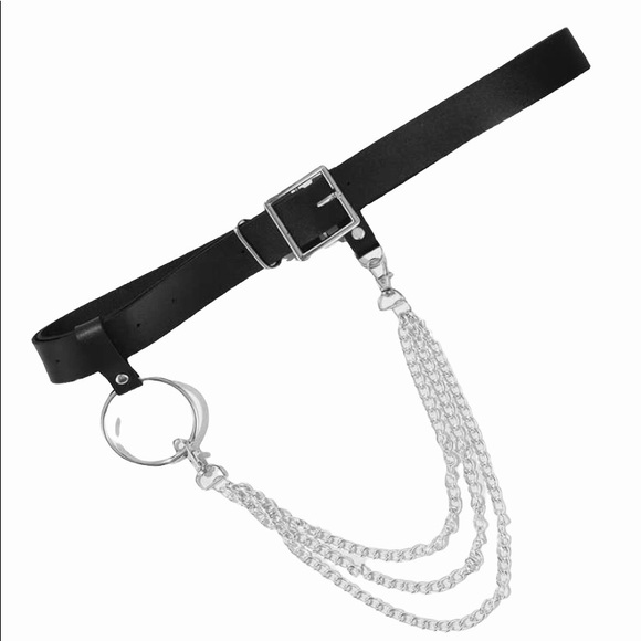 Private Label | Accessories | Nwt Adjustable Oring Chain Detail Belt ...